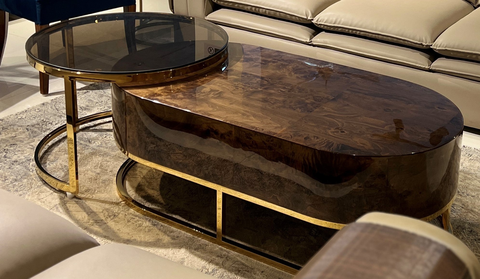 SS Nesting Center Table– MADERA